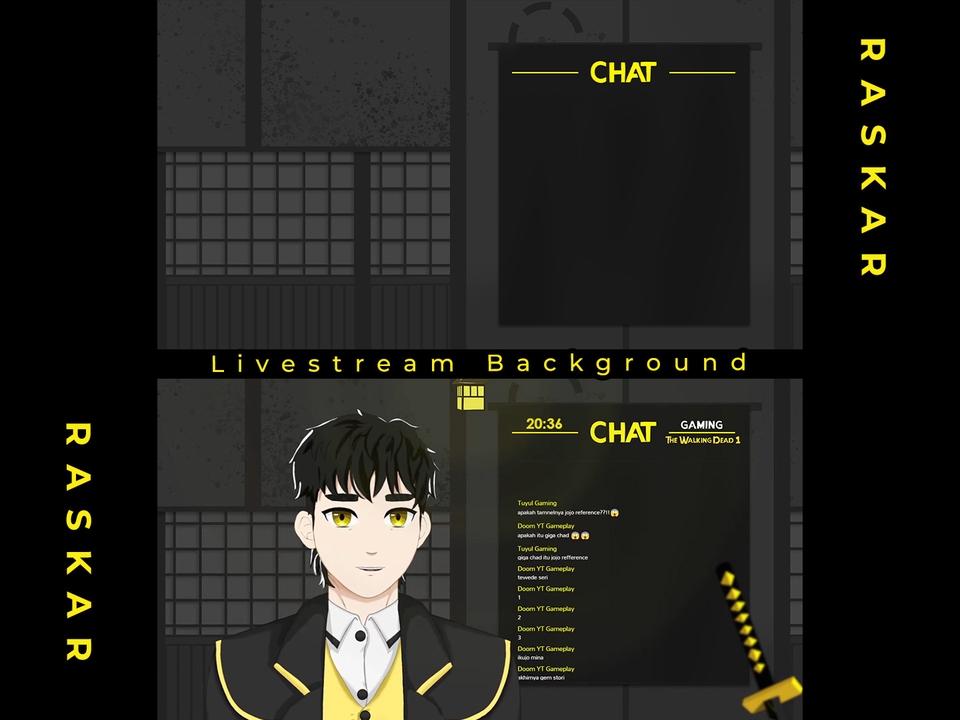 Desain Karakter 2D Grafis