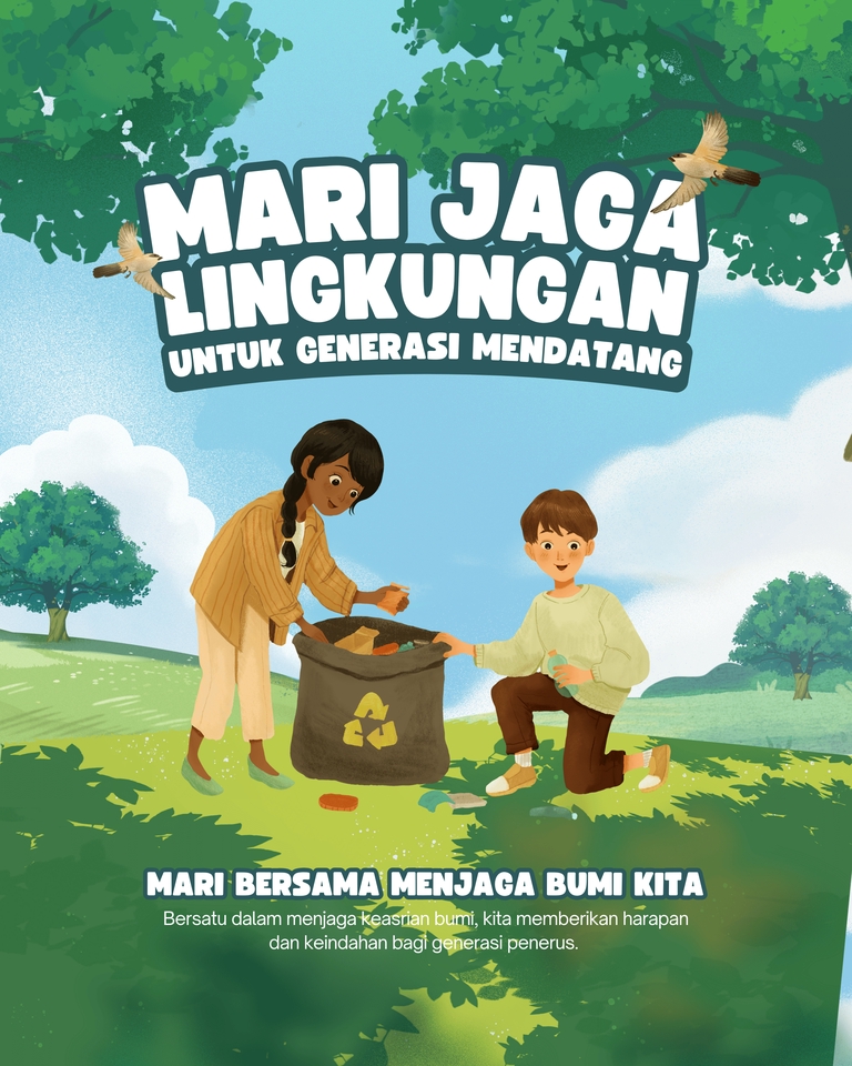 DESAIN POSTER DAN INFOGRAFIS CEPAT JADI UNTUK TUGAS DAN ORGANISASI