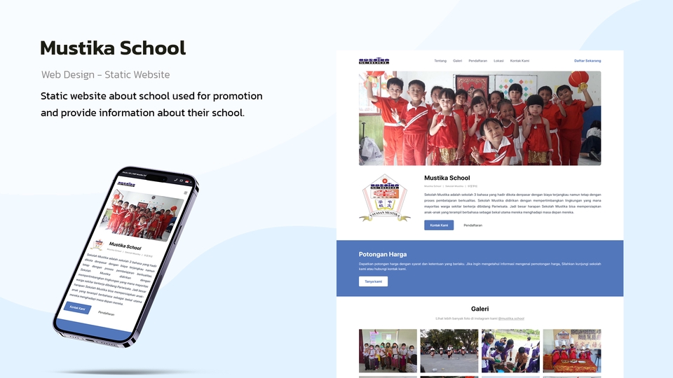 Website Statis Responsive (Landing Page, Company Profile, Dll)
