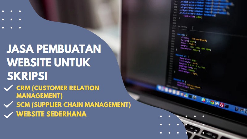 Jasa Pembuatan website Sistem Informasi untuk Skripsi