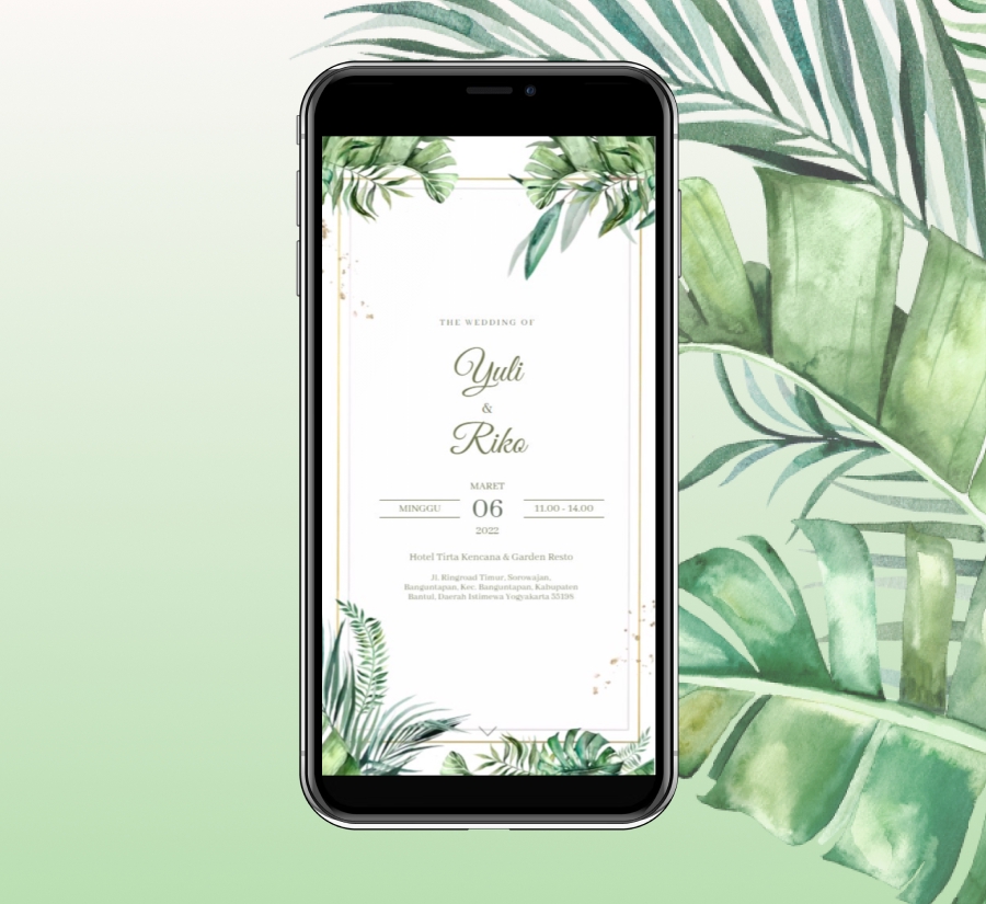 UNDANGAN WEB DIGITAL DENGAN PILIHAN TEMA 20 LEBIH! DIJAMIN KEREN DAN ELEGAN