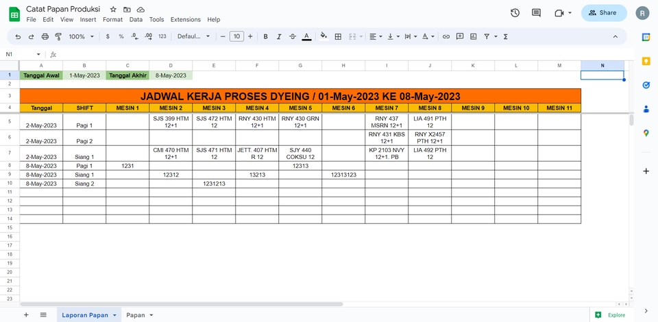 Pembuatan Sistem Data Entry Beserta Outputnya