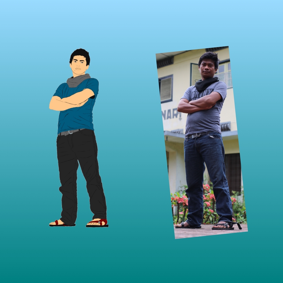 Jasa Hapus Background manual via Pixellab