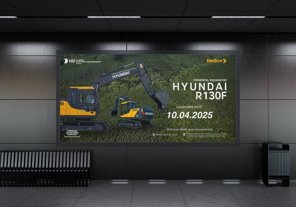 Banner Acara dengan gaya minimalis