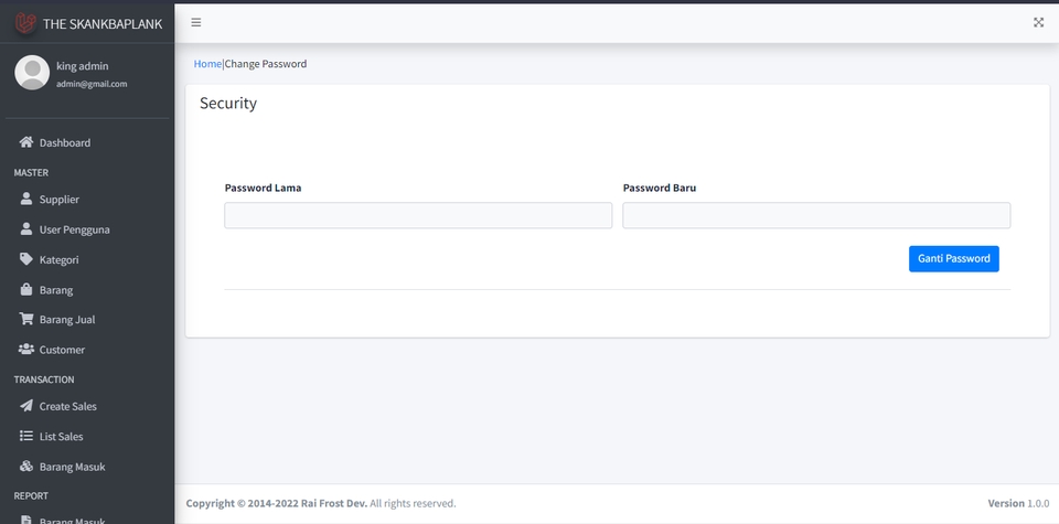 Jasa pembuatan sistem berbasis web ( Laravel,Codeigniter , Lumen Api ...
