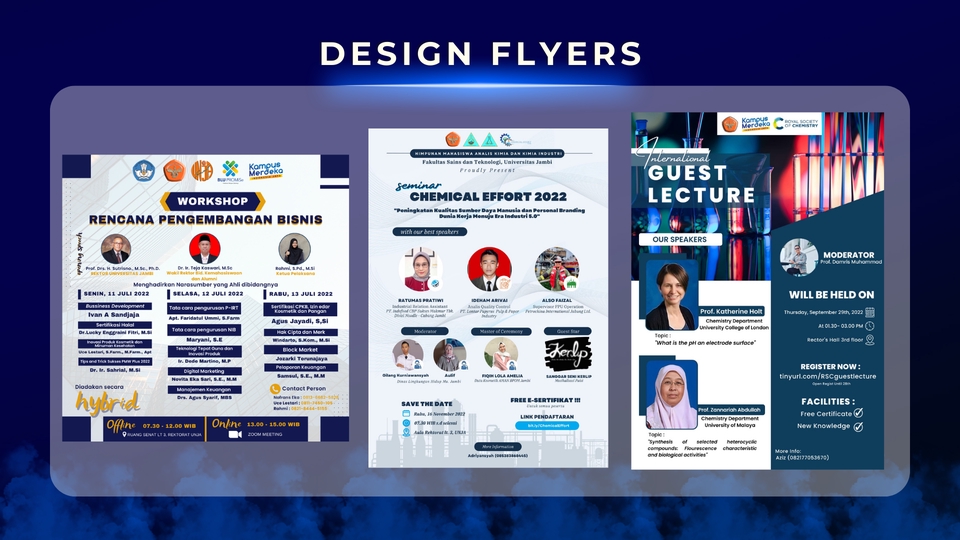 Jasa design Flyer, Poster, Brosur, Banner dll