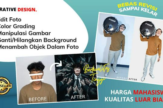 Edit Gambar (Foto, Manipulasi Gambar, Ganti Background, dan Kebutuhan ...