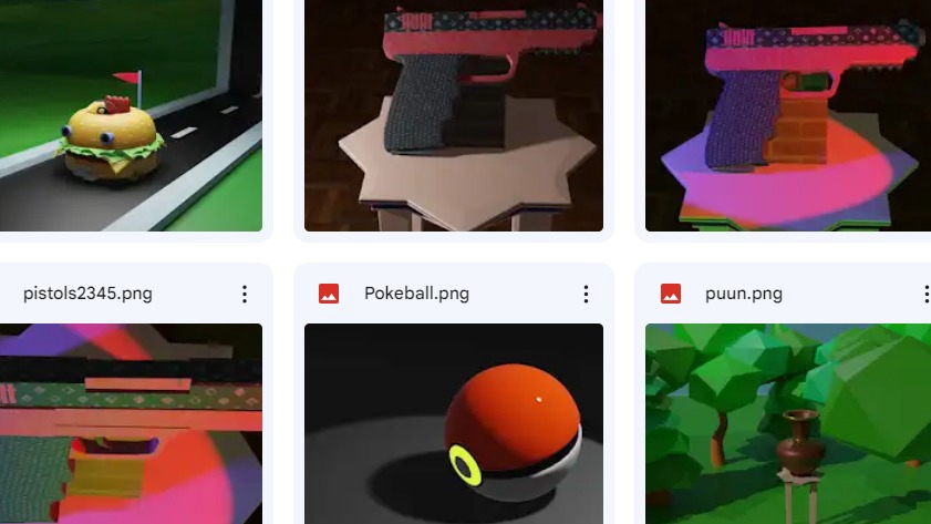 Membuka Pekerjaan 3D Modeling/3D Blender