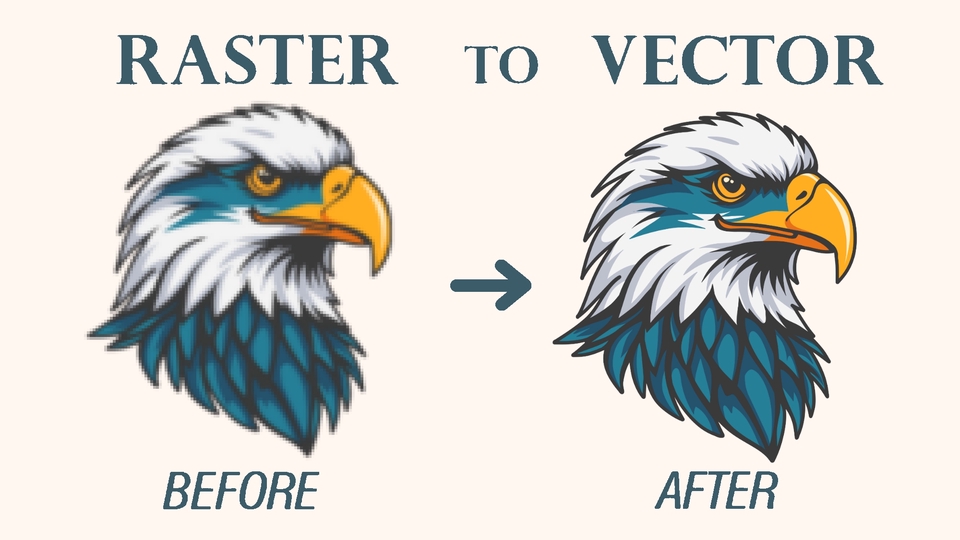 Konversi gambar dari bitmap/raster ke vektor dengan manual tracing