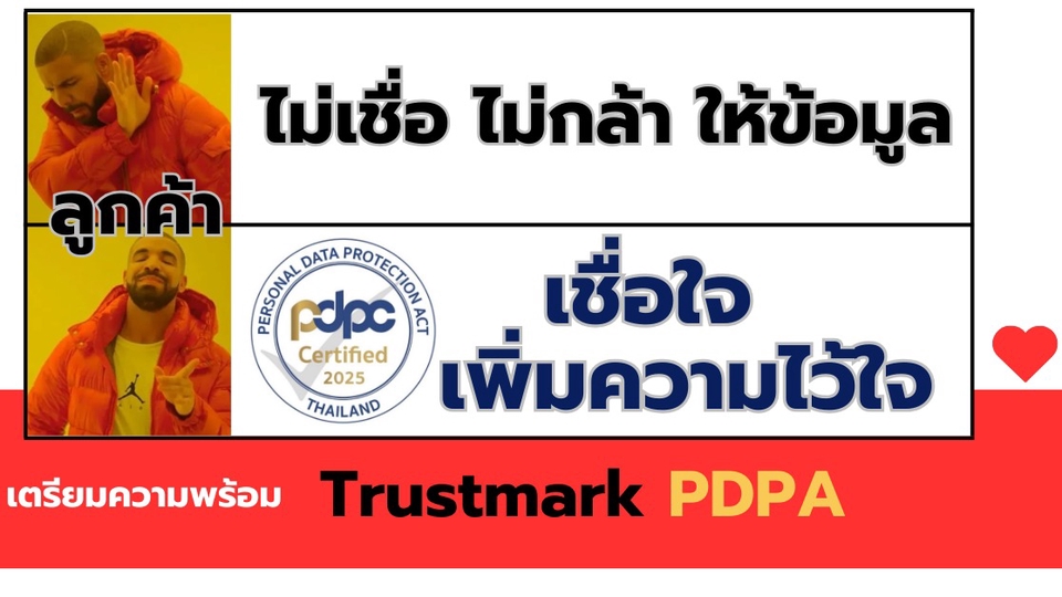 ช่วย DPO รับรองมาตรฐาน PDPA ( Trustmark )