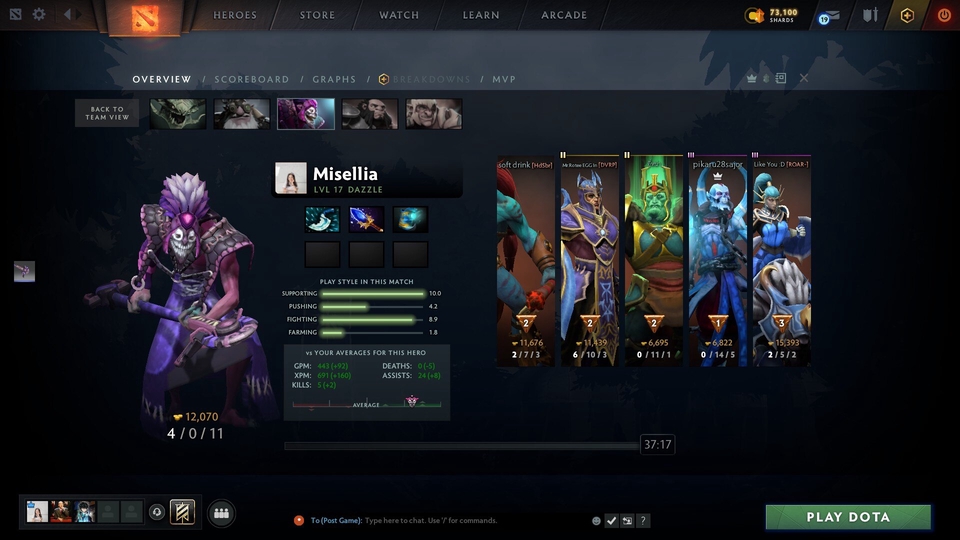 Jasa Joki Gaming CS : GO, Dota 2, PUBG Steam