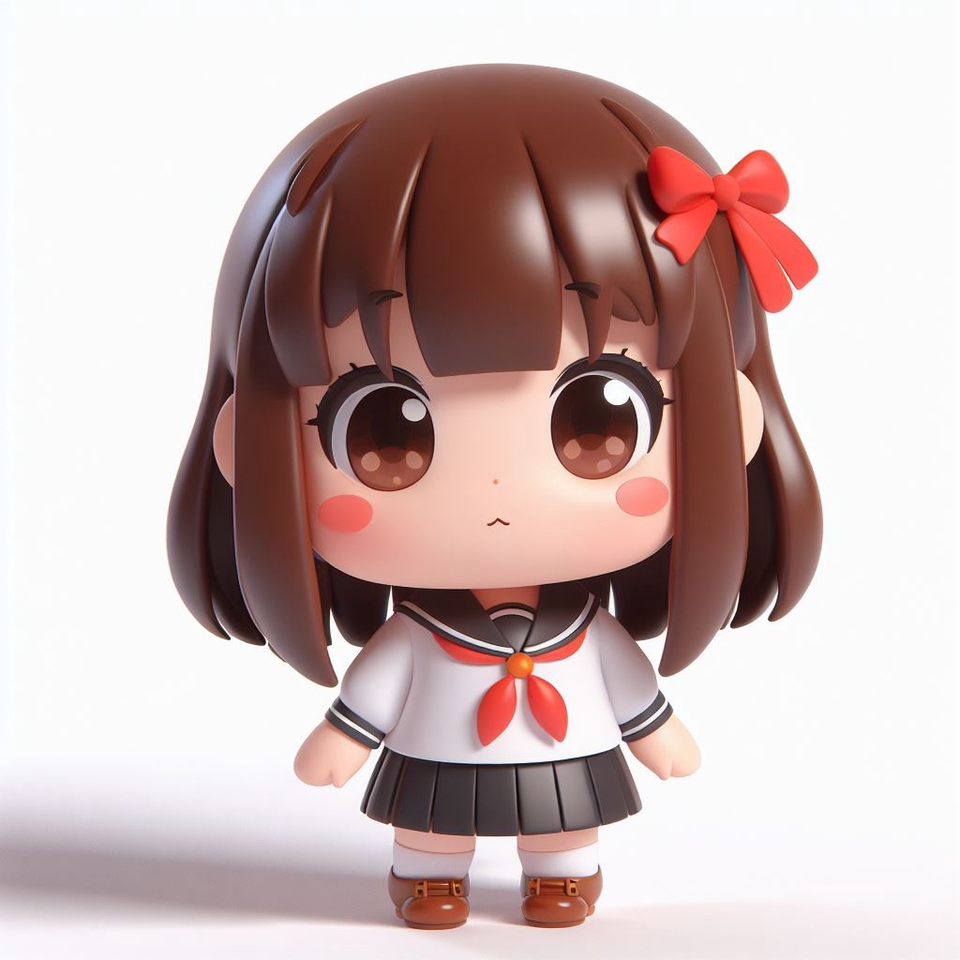 Jasa Pembuatan Karakter Chibi 3D
