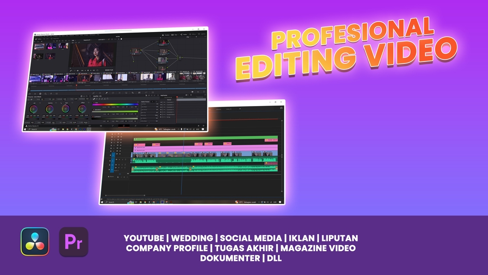 PROFESIONAL VIDEO EDITING | YOUTUBE | WEDDING | COMPANY PROFILE ...