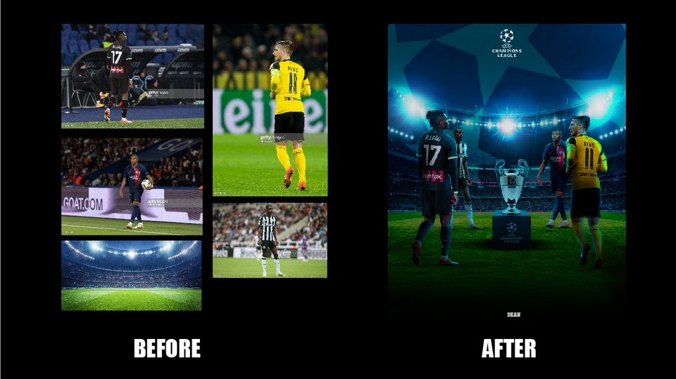 Digital Imaging & Football Poster Design