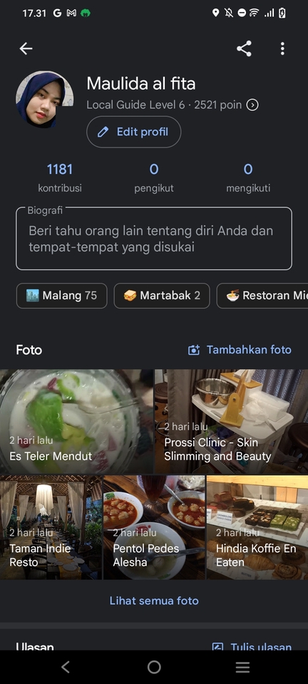 Jasa daftar google maps