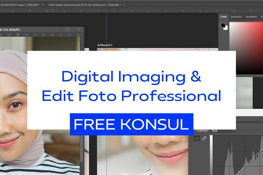 Digital Imaging/Edit Foto Professional - Free Konsul