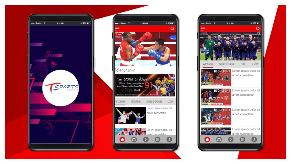 รับออกแบบ Ux Ui Website Template And Mobile Application Ios Android Prototype