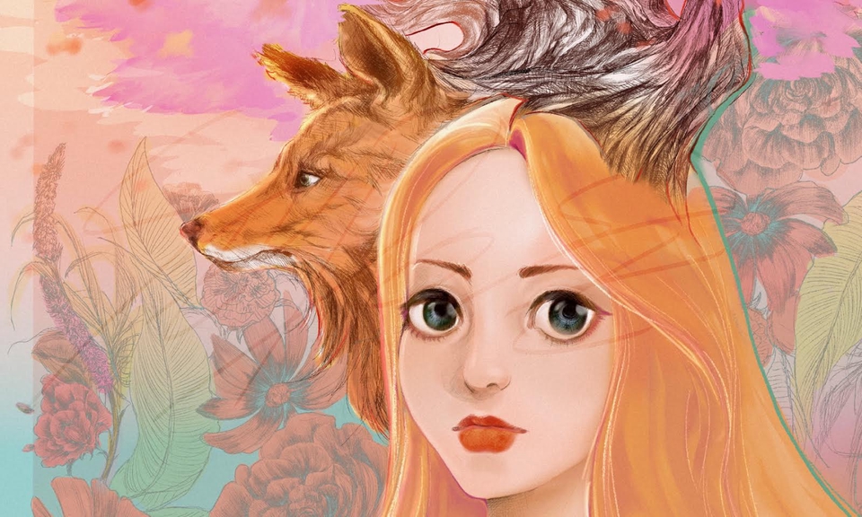 Anime style Illustrator digital painting