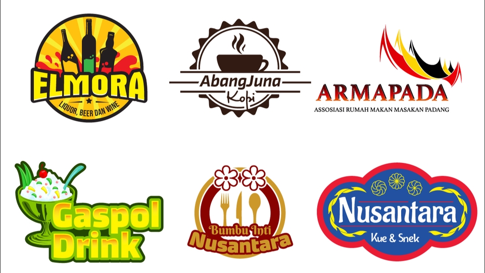 LOGO CAFE, RESTORAN, & UMKM – CUSTOM & BERKUALITAS