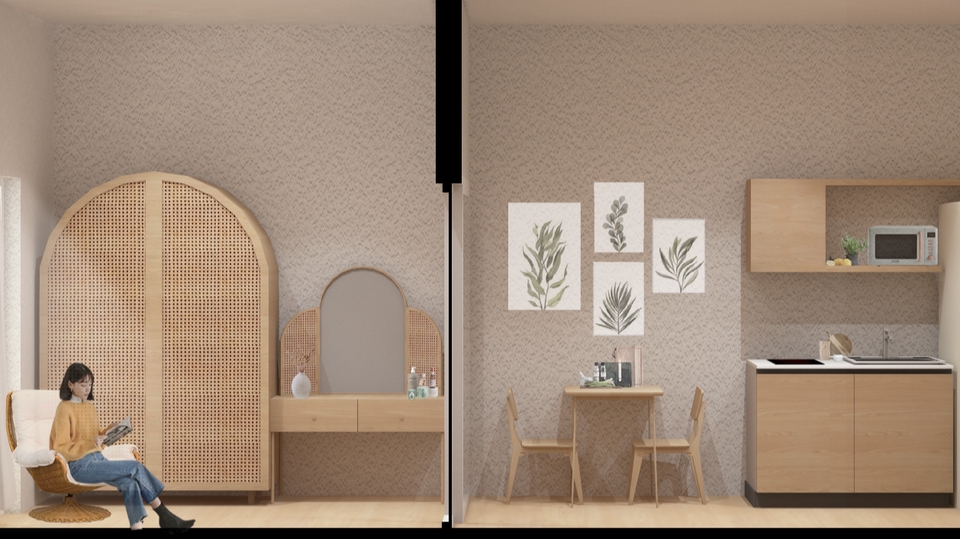 3D Model / Rendering Lighting Perspective