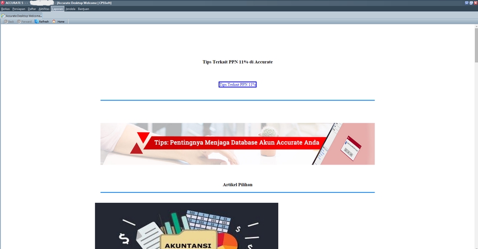 Software Accurate 4 dan 5 Dekstop