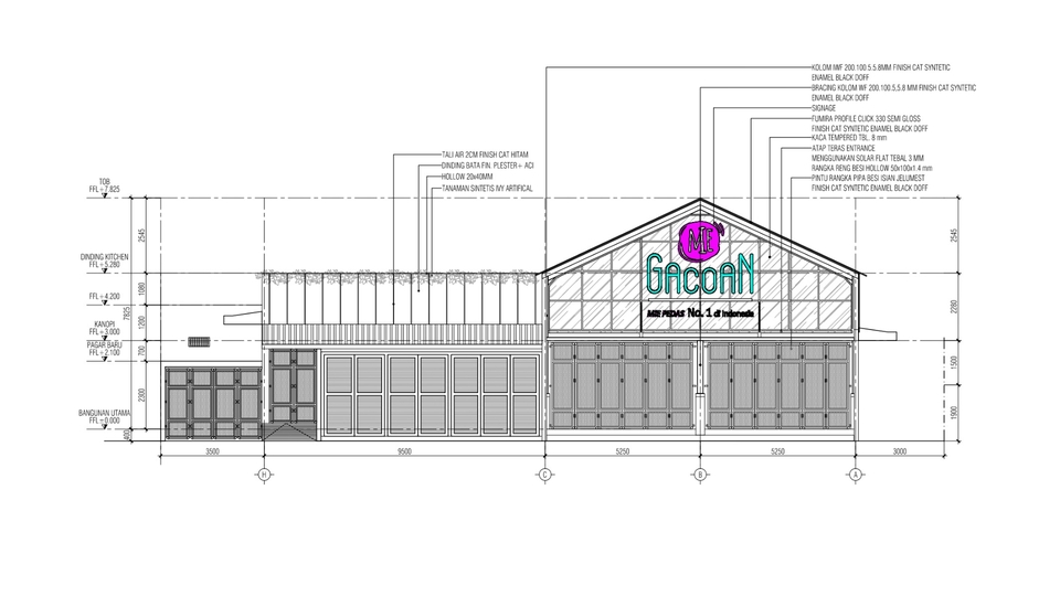 Drafter Gambar Kerja/DED (Detail Engineering Drawings)