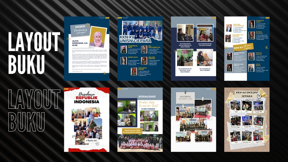 Jasa Desain Cover dan Layout Buku, Laporan, Sampul Majalah, dan Lain-lain