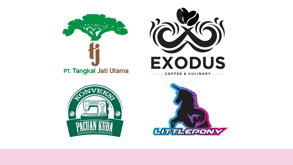 Desain Logo Elegan Revisi Bebas/ Unlimited