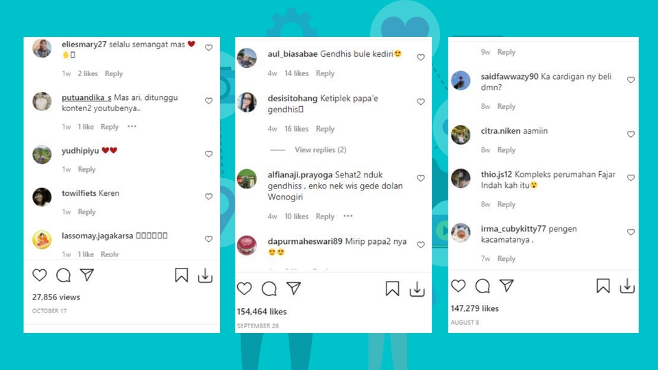 Jasa Komentar Positif Instagram, Youtube, Tiktok, Facebook - Cepat Murah