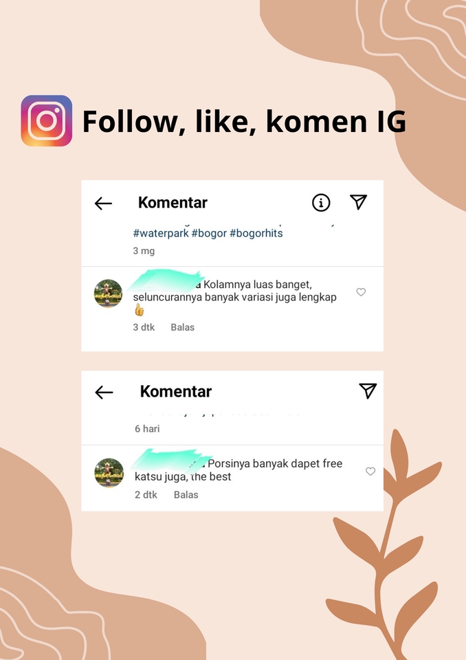 Jasa Review Sosial Media (Facebook, Tiktok, Instagram dll)