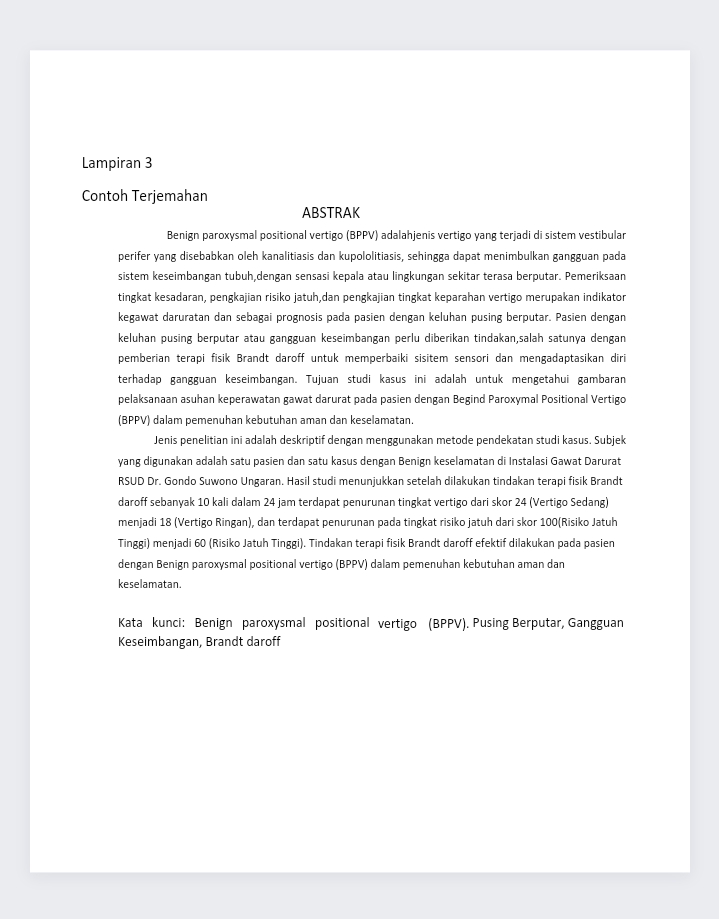 Proofreading bahasa Inggris ke Indonesia