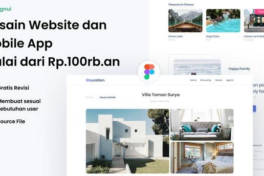 Design modern UI/UX for mobile app and website