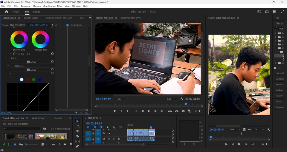 Menjual Jasa Editing Video (mudah diskusi, ramah, dan hasil pasti sesuai)