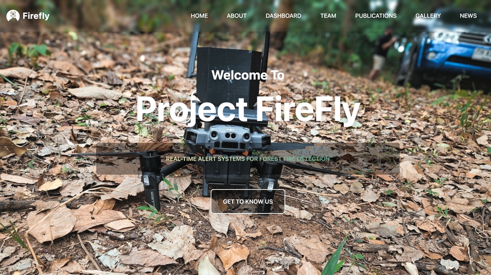 Firefly landing page