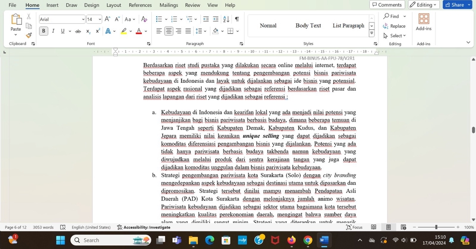 Jasa Ketik Segala Jenis Dokumen