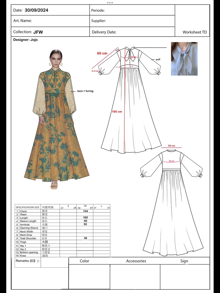 FASHION DESIGN | Jasa Fashion Design dan Technical Drawing