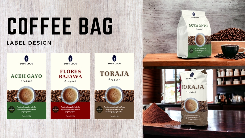 Jasa Desain Label & Kemasan Untuk Seluruh Produk Makanan & Minuman ...