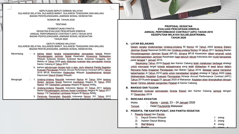 Pengetikan, Editing dan Formatting Dokumen dengan MS Word