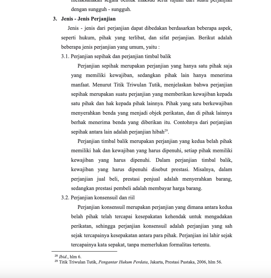 Jasa Joki Penulisan Skripsi Hukum Perdata