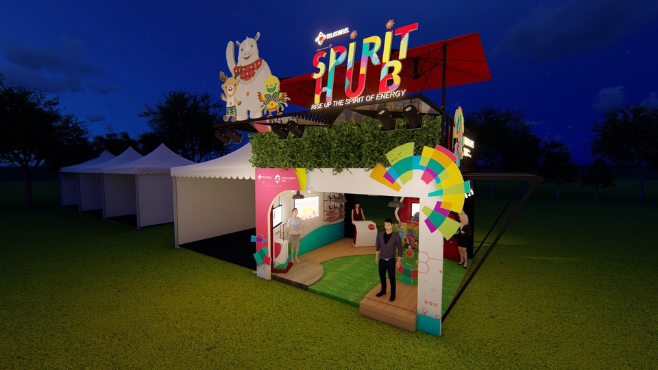 3D Design Event / Exhibition / Booth / Stage / Virtual Stage CEPAT 2 ...