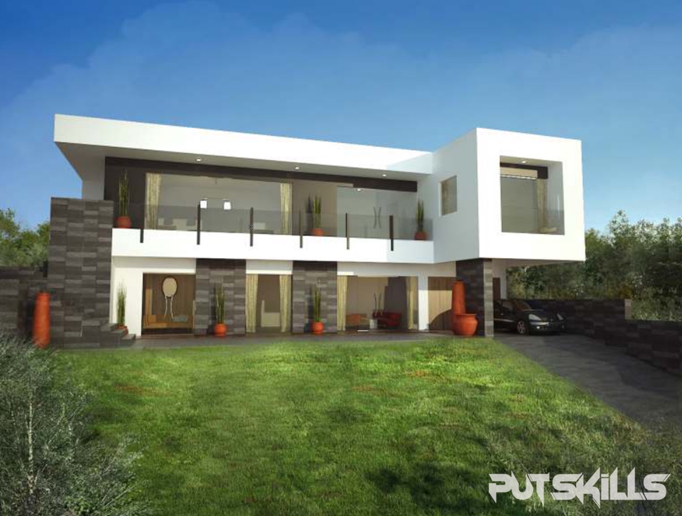 3D DESIGN ARSITEK & EKSTERIOR RUMAH TINGGAL