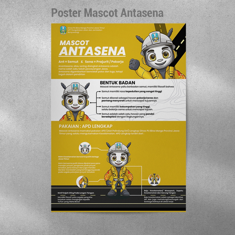 Poster Desain & Infografis Modern Style