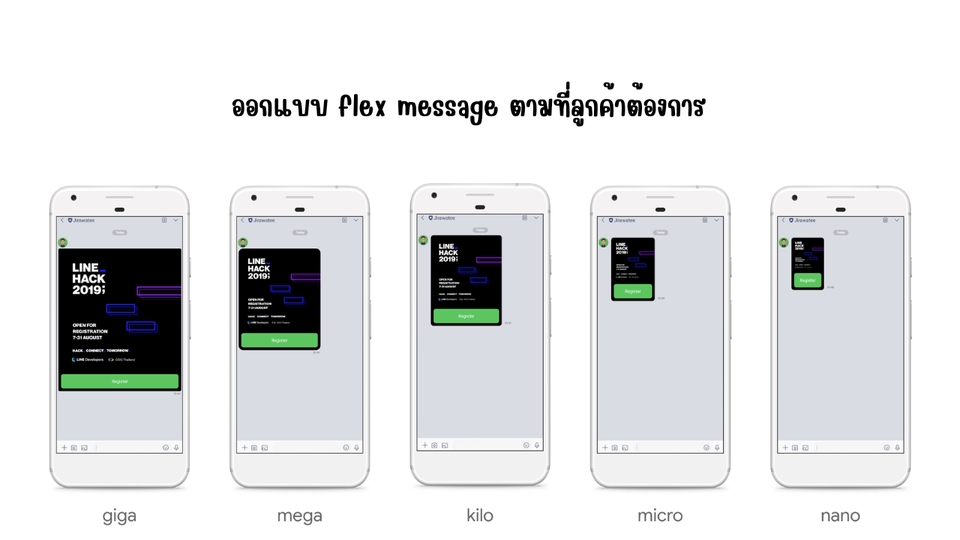 รับทำ LineBot/ออกแบบ Flex Message/BotAutoReply เชื่อมต่อ LineOA