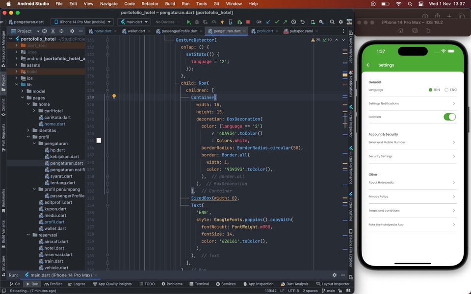 Flutter Developer (Android, Ios, Web)