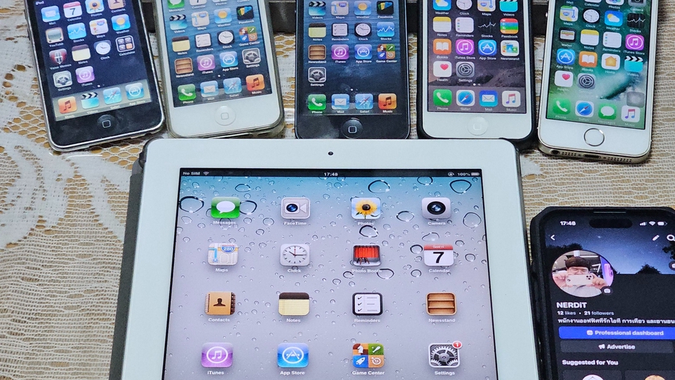 รับดาวน์เกรด(Downgrade)iOS ให้กับอุปกรณ์ iPhone/iPod/iPad รุ่นเก่า