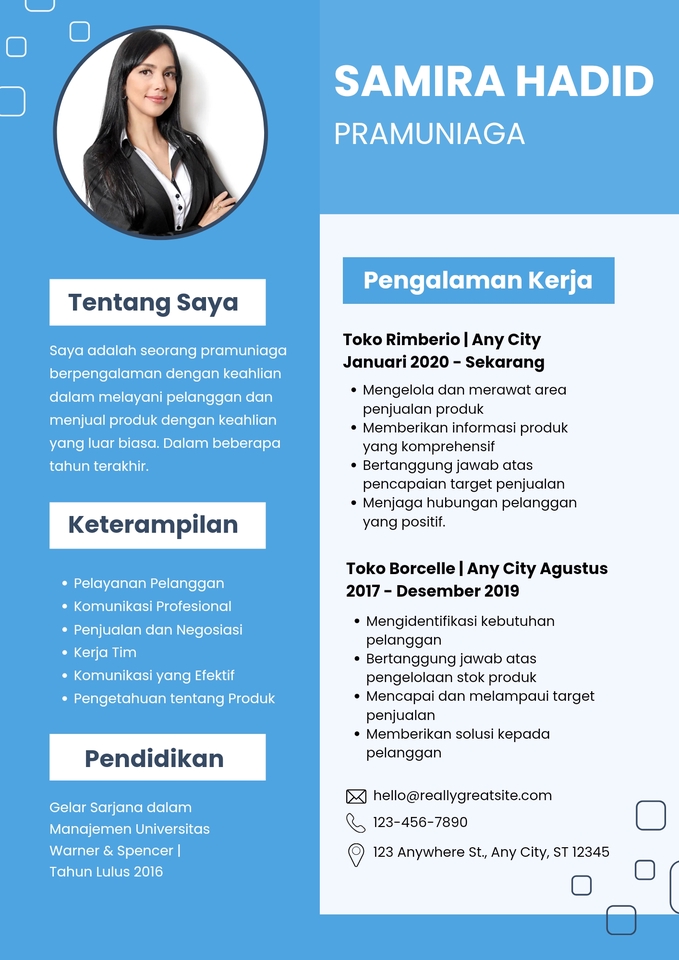7 jam selesai- Jasa Pembuatan Curriculum Vitae ATS Friendly (CV)