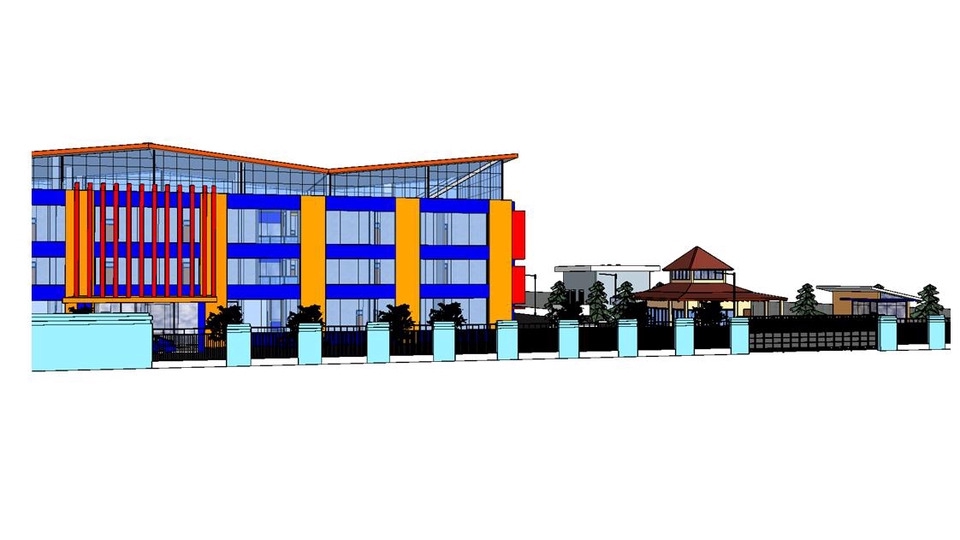 Jasa Desain 3 Dimensi Bangunan Permanen dan Semi Permanen ( Per View )