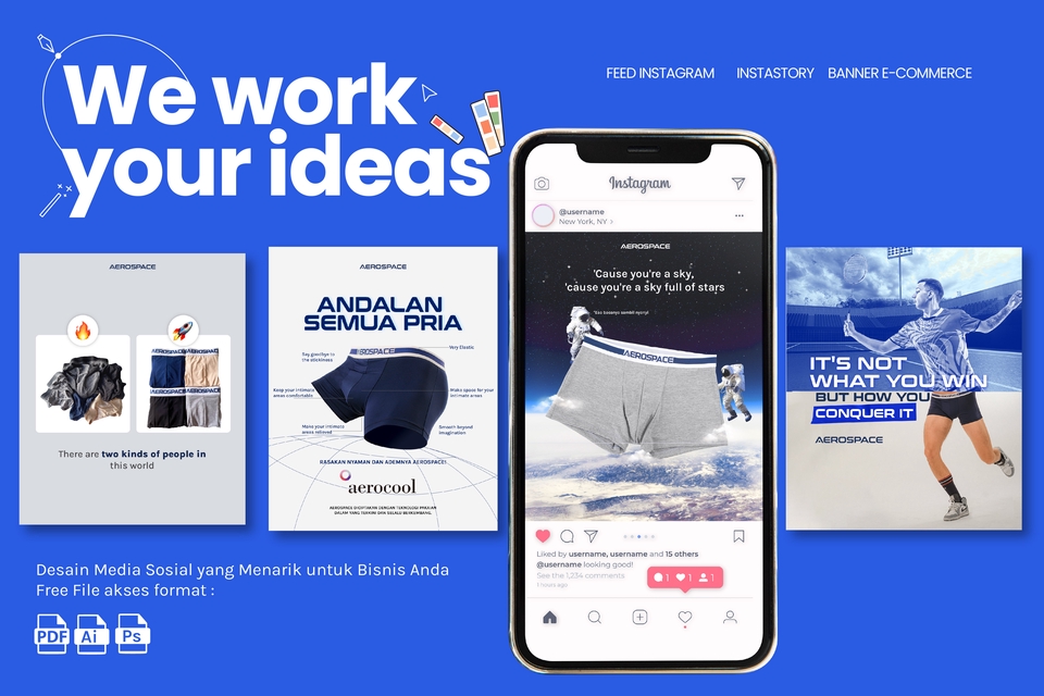 Bikin Menarik tampilan desain OLSHOP kamu - Hight Quality Graphic ...