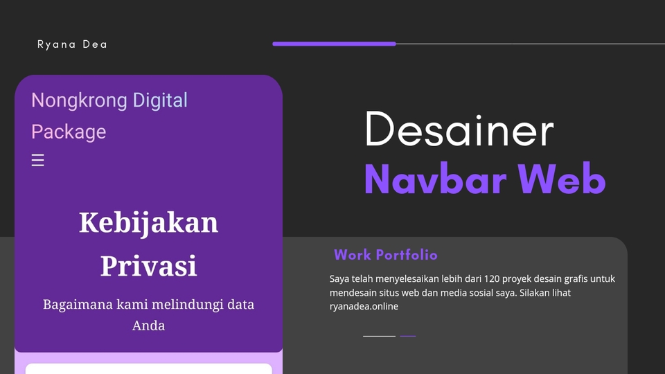 Desain Website dengan Gaya Lembut dan Modern