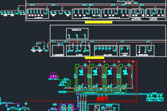 CAD DRAWING MEP HVAC 2D